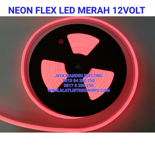 Jual LAMPU NEON FLEX LED SELANG 12V DC NEONFLEX 12 V VOLT 12VOLT MERAH ...