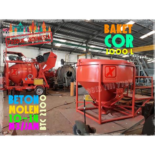 Jual Bucket Cor 1.2 m³ Concrete Bucket Cor + Selang 4 meter 8" sunny ...