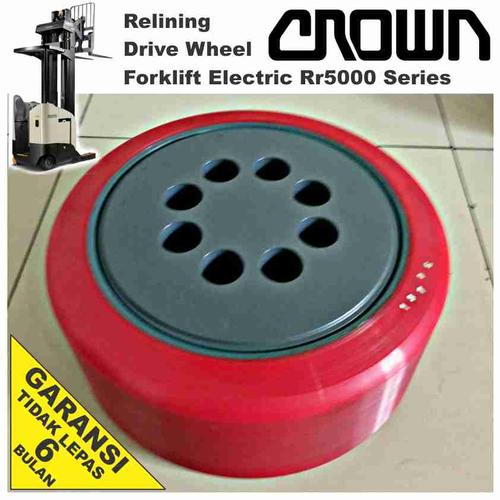 Jual Roda DRIVE WHEEL ELECTRIC FORKLIFT CROWN RR 5000(ID274 x OD343 x ...