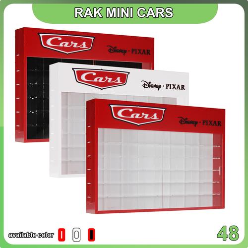Jual Rak Diecast Mattel Disney CARS 3 Mini Racers 48 - Merah - Kab ...