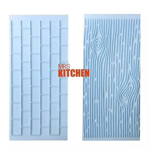 Jual CETAKAN KAYU TEMBOK BATU BATA BRICKS WALL TIMBER PATTERN MOLD SET ...