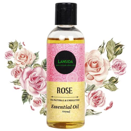 Jual Minyak Atsiri Bunga Mawar 100 ml Rose Flower Essential Oil Non ...