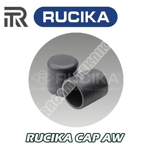 Jual Rucika Cap 1/2" AW Dop Tutup Pipa Fitting PVC Polos Tanpa Drat ...