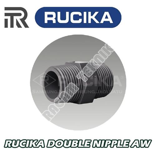 Jual Rucika Double Nipple 1/2" AW dobel nepel nipel PVC drat luar sock sok - Kota Bandung ...