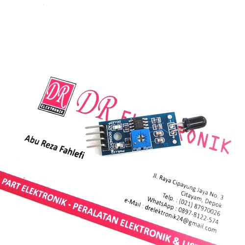 Jual Modul Module Infrared IR Flame Detection Fire Sensor Detector Api ...