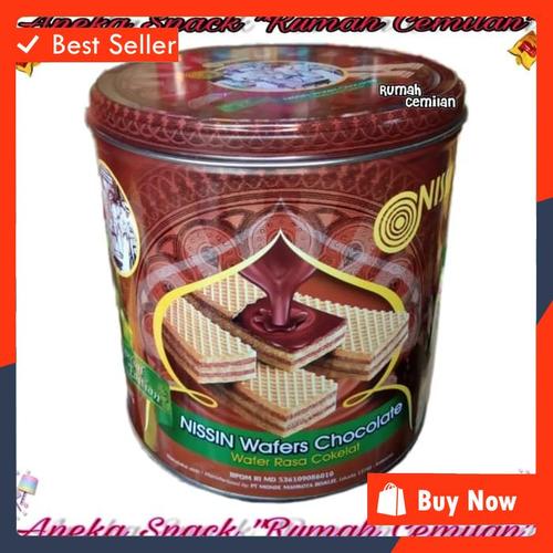 Jual NISSIN WAFER CHOCO KALENG 300GR EDISI LEBARAN - Jakarta Timur ...