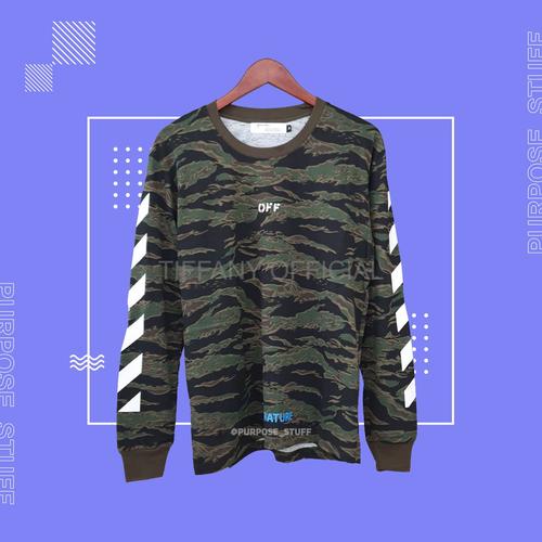 Promo KAOS POLOS BERKUALITAS KAOS TSHIRT 0 F WH 1 TE CAMO LONGSLEEVE ...