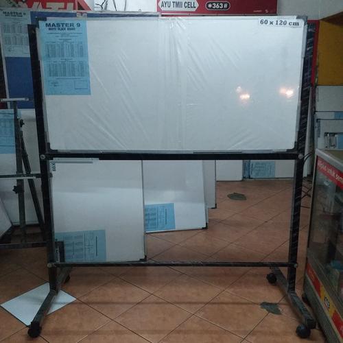 Jual Papan tulis standing/White Board 60×120cm standing - Jakarta Timur ...