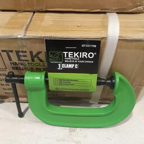 Jual TEKIRO clamp C ukuran 3" inch / klem catok penjepit - Jakarta ...