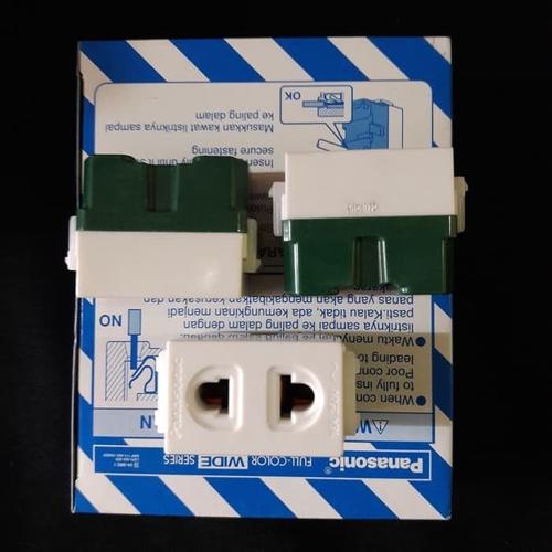 Jual Stop Kontak Wide Series(Putih)Panasonic WEJ 10919 - Kota Medan ...