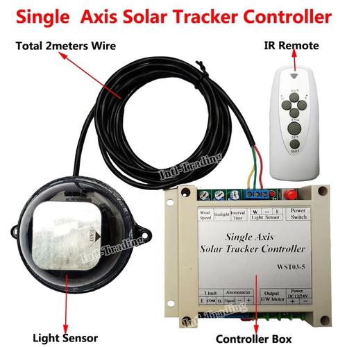 Jual SOLAR TRACKER CONTROLLER SINGLE AXIS, LENGKAP SENSOR - Kab. Bekasi ...