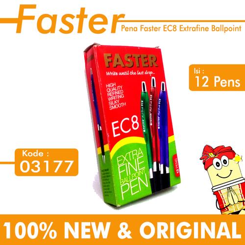 Promo Pena Faster EC8 Extrafine Ballpoint - Kota Denpasar - Bali ...