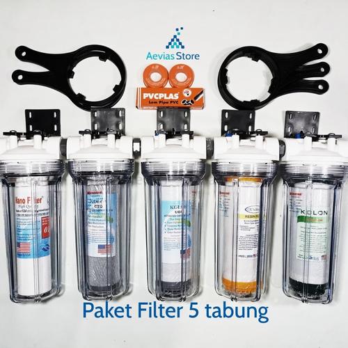 Jual Filter Air Saringan Air PDAM, PAM, Sumur, Tabung / Tahap 5, 10 ...