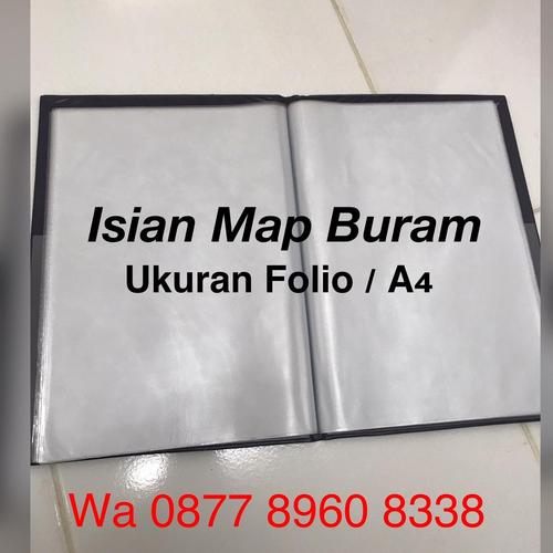 Jual isian map rapot / isian map buram ukuran folio / a4 - Kota ...