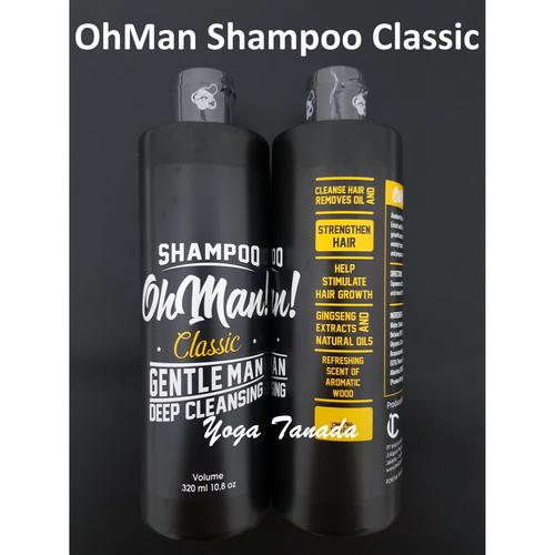 Jual OH MAN MAN! OHMAN CLASSIC SHAMPOO GENTLEMAN DEEP CLEANSING 320 ML ...