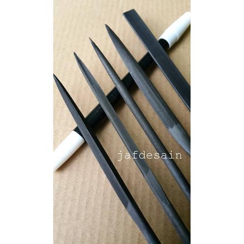 Jual Kikir Besi set 5 pcs/Kikir Sumpit 4 x 160 mm/tjap mata - Jakarta ...