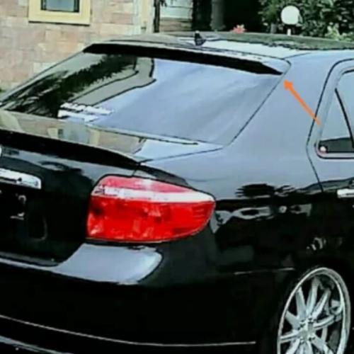 Jual roof spoiler new vios 2007 - 2012 back visor vios gen 2 - Jakarta ...