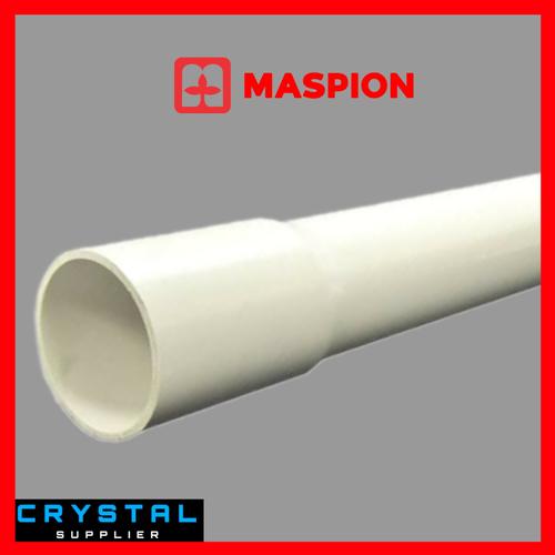 Jual PIPA PVC MASPION 1/2" inch PUTIH STD AW / Pralon Standard 4 meter ...