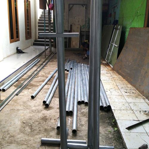Jual tiang rambu tinggi 150cm,sangat cocok buat rambu parkiran dn ...