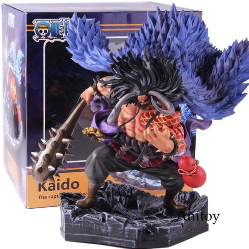 Jual Baru Action Figure One Piece emperors kaido Captain America kaido ...