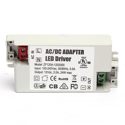 Jual AC/DC Adapter 24W 2A LED Driver 12V Lighting Transformers Power ...