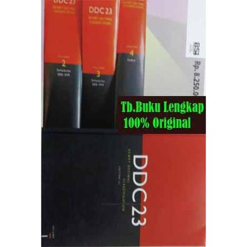 Jual Buku DDC 23 DEWEY DECIMAL CLASSIFICATION VOL 1234 - Kota Bekasi ...