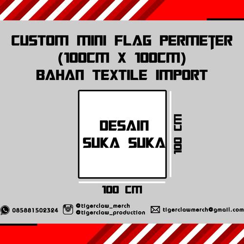Jual Custom bendera / mini flag / giant flag supporter dan komunitas ...