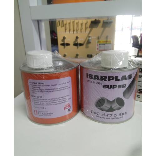 Jual LEM PIPA PVC FITTING ISARPLAS KALENG 400 GRAM / ISARPLAS S KALENG ...