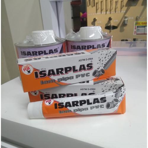 Jual LEM PIPA PVC ISARPLAS 45 GRAM / ISARPLAS ODOL / ISARPLAS PASTA ...