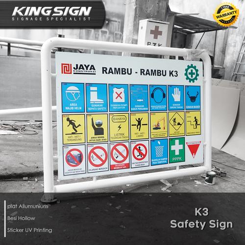 Jual K3 Safety Sign - Plang Billboard Proyek - Kota Tangerang Selatan ...
