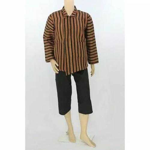 Jual SET BAJU ADAT JAWA PRIA BAJU SURJAN LURIK JOGJA SOLO KLASIK SORJAN ...