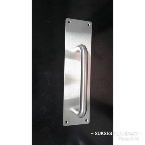 Jual Handel Tarik pintu stainless steel Sign Plate Dekson SP003 HDL - Stainless, + lobang cyl ...