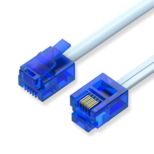 Jual Vention VAH-A01 5M Kabel Telepon 2 Pair Isi 4 RJ11 Konektor ...