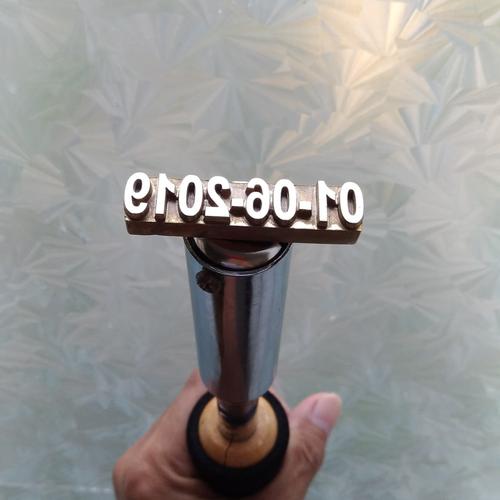 Jual stempel emboss plastik plat kuningan custom - Kab. Gresik ...