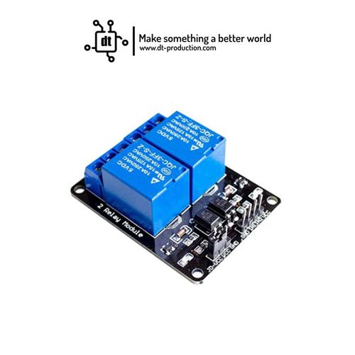 Jual 2 Channel Relay Module Dengan Optocoupler - Kota Manado - DT ...