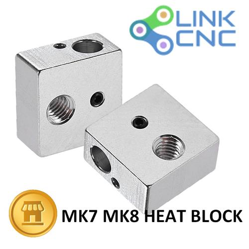 Jual Alumunium Heating Block Heat Block HeatBlock MK7 MK8 - Kota Padang ...