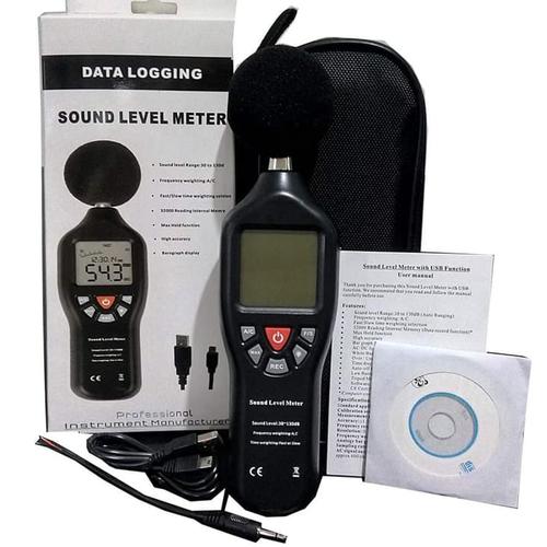 Jual Sound Level Meter Data Logger USB Alat Ukur Suara Data Logger ...