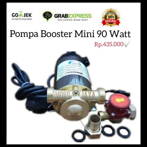 Jual Pompa Mini Booster 90 Watt Otomatis Pompa Dorong Kran Kamar Mandi ...