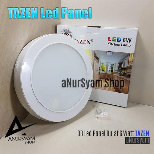 Jual OB LED Panel Kotak Bulat TAZEN / Lampu Panel OutBow Bulat Kotak ...