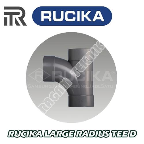 Jual Rucika Large Radius Tee 4" x 1 1/2" D LT Y 90 Polos Sambungan ...
