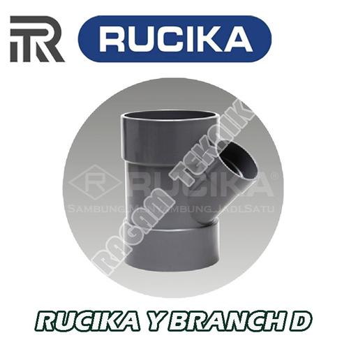 Jual Rucika Y Branch 4" x 3" D DY Tee Y TY 45 Fitting Vlok PIPA PVC ...