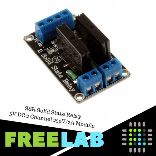 Jual SSR Solid State Relay Module 2 Channel 5V DC untuk Arduino ...