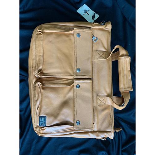 Jual PORTER TOKYO JAPAN BRIEFCASE LAPTOP BAG LEATHER SYNTHETIC TAN ...