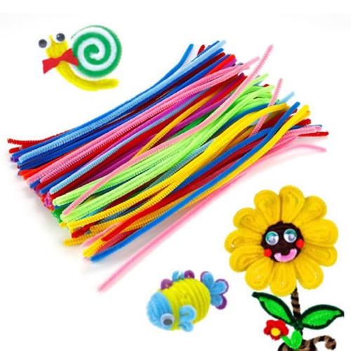 Jual mainan edukasi anak PIPE CLEANER / 3mm / 6mm / - art n craft kawat ...