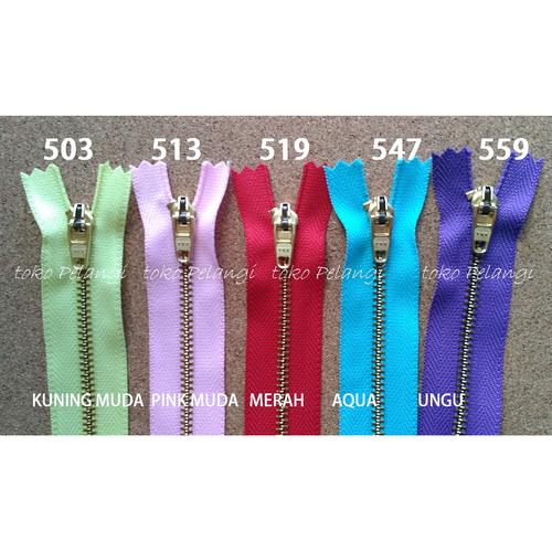 Jual 12,5 cm Resleting/Zipper Celana/Rok Jeans YKK Gigi Besi & Autolock - Putih - Kota Surabaya ...