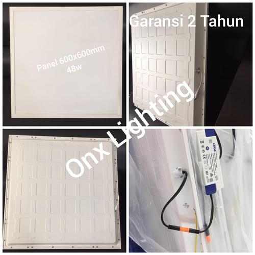 Jual Led Panel 600x600 mm Slim 48w 48 watt 48watt Inbow Ceiling Garansi ...