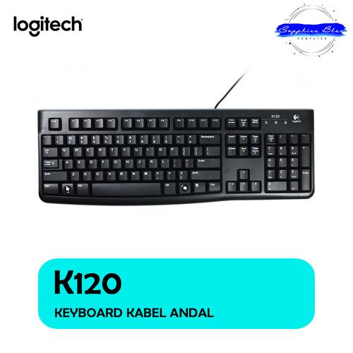 Jual Keyboard LOGITECH Cable K120 USB LOGITEC K-120 KABEL ORIGINAL ...