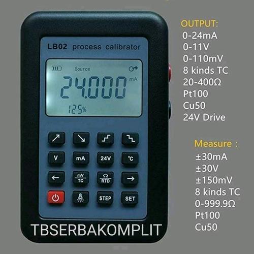 Jual Process Calibrator LB02 DC Voltmeter Volt Meter LB 02 Mirip Fluke ...