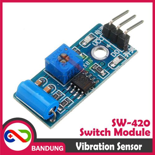 Jual [CNC] SW-420 SW420 VIBRATION MOTION SENSOR GETAR SWITCH NC MODULE ...