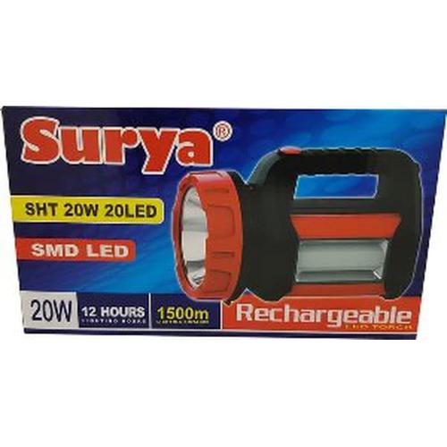 Jual Senter Surya SHT 20W 20LED Emergency Led Torch Flash Light 20 watt ...
